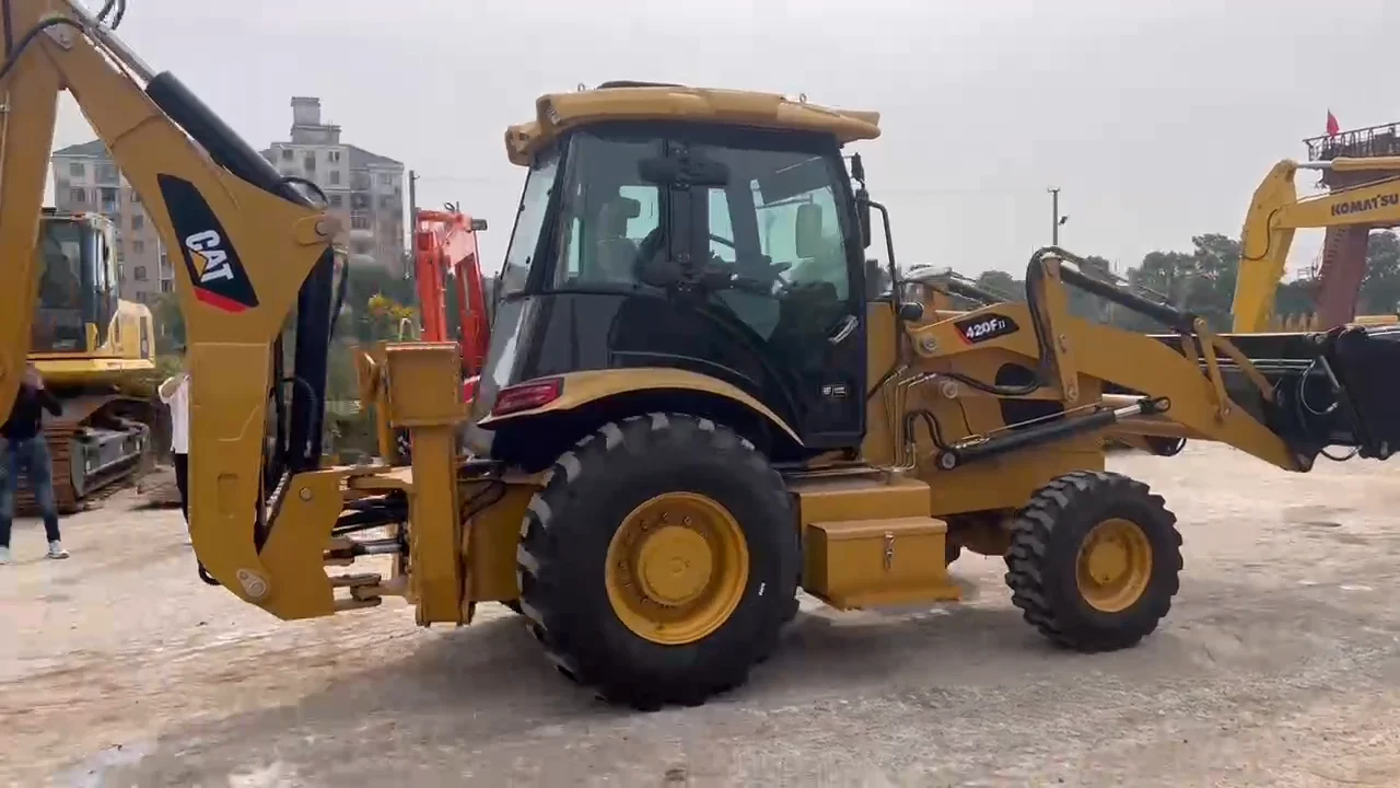 Factory Price Used Backhoe Loader Cat 420f 420f2 420e 416e Backhoe Loaders - Buy Used Cat 420e ...