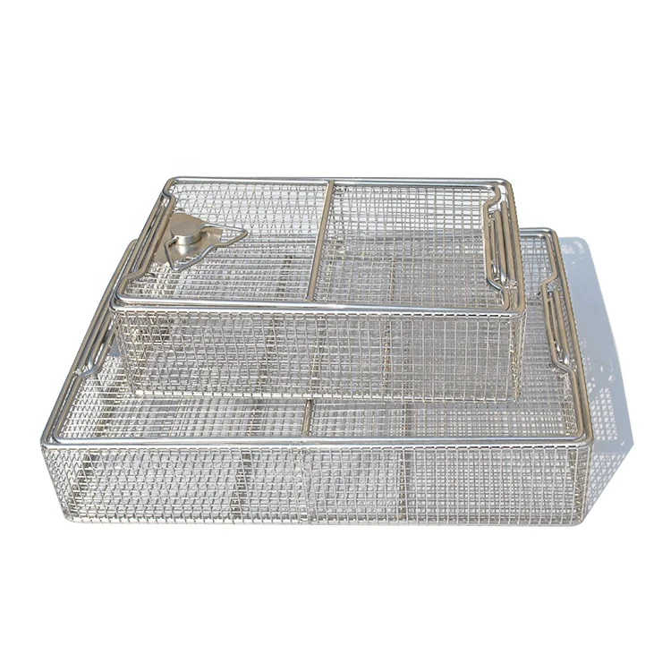 Stainless Steel Disinfection Basket For Chemical Immersion And ...
