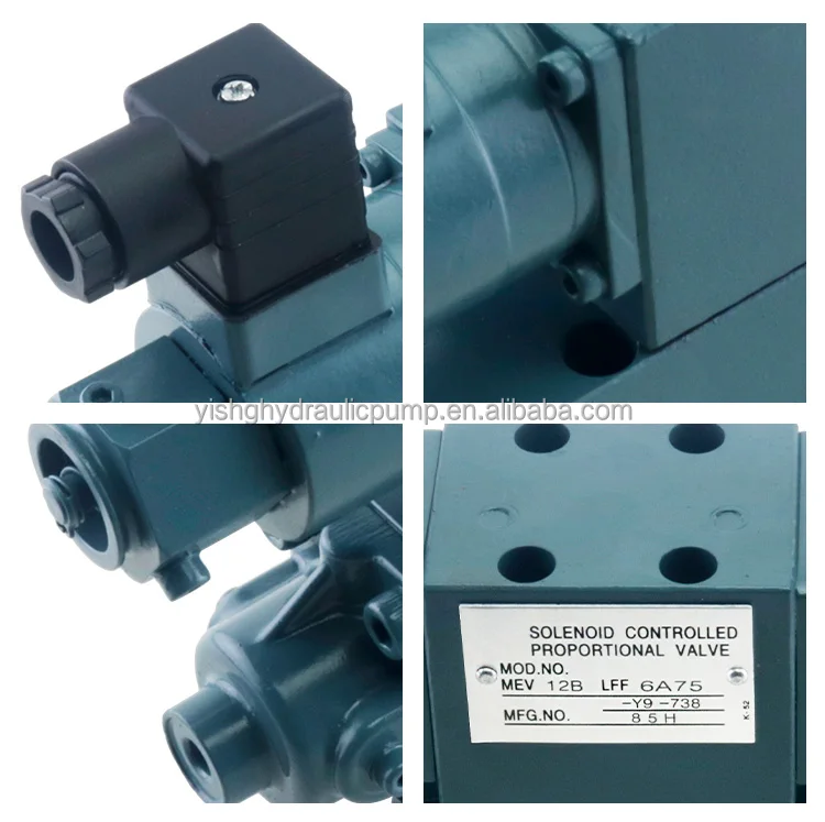 MEV Series Proportional Valves for Injection Molding
