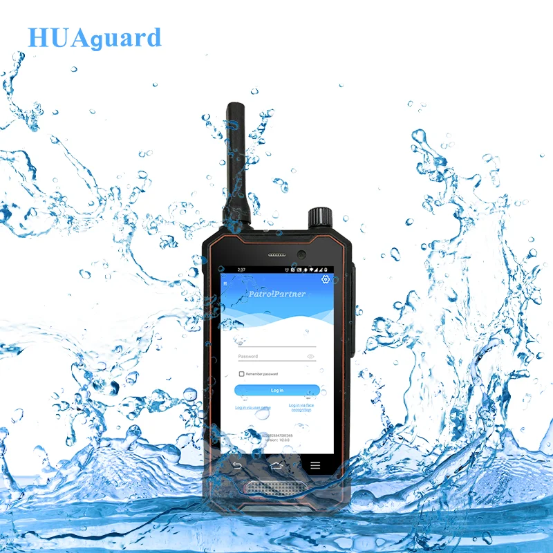 IP68 GPS RFID Tracking and Biometrics for Security Patrols