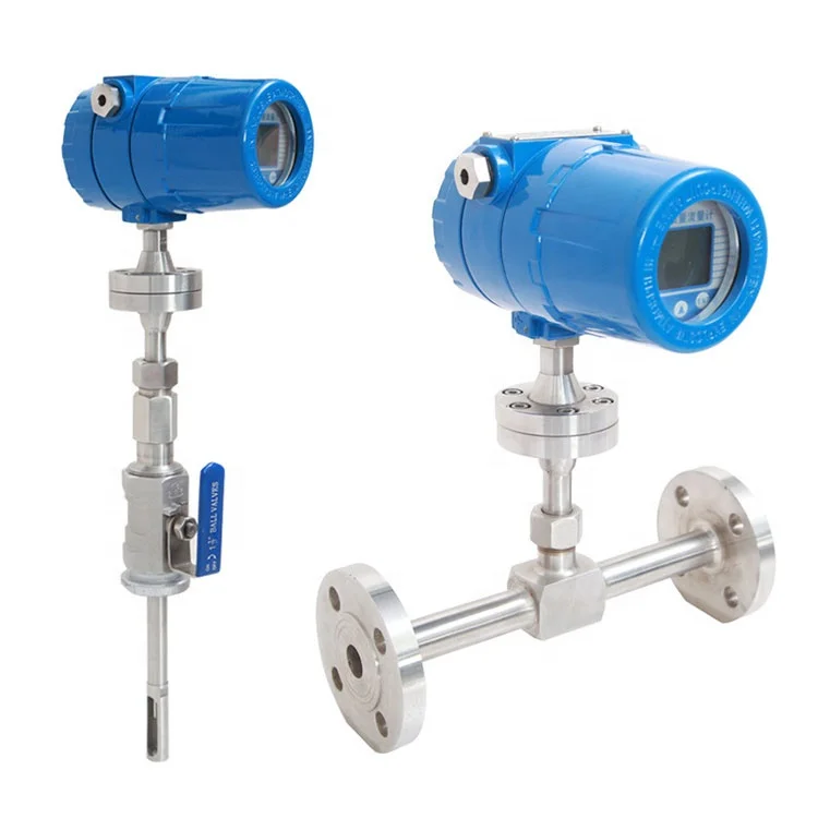 High Quality Compressed Air Gas Stainless Thread Thermal Mass Flow ...