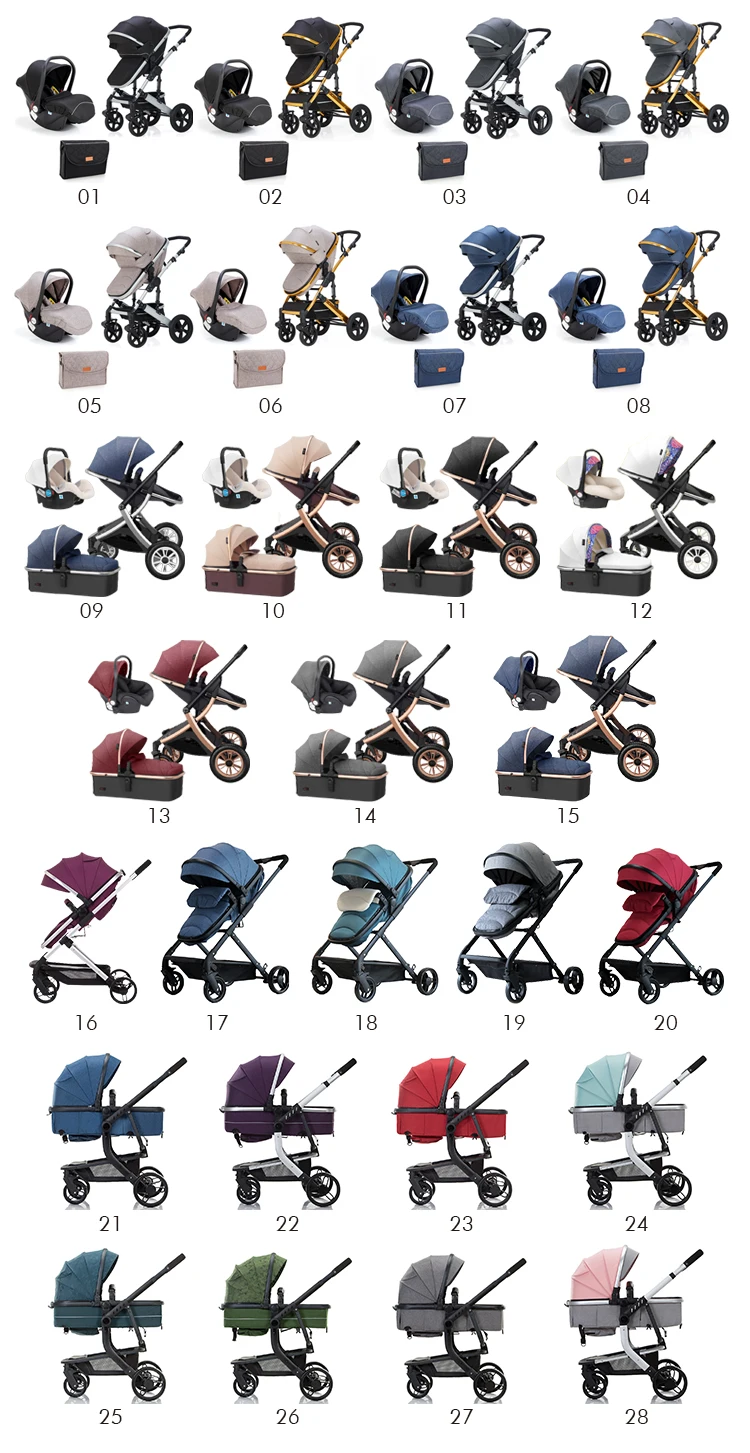 Custom Made Luxury Foldable Portable Baby Carriage Linen Walkers ...