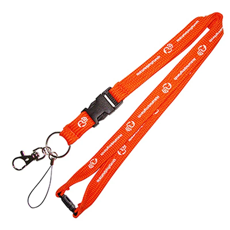 Designer Luxury Tube VIP Lanyard - Custom Woven Jacquard