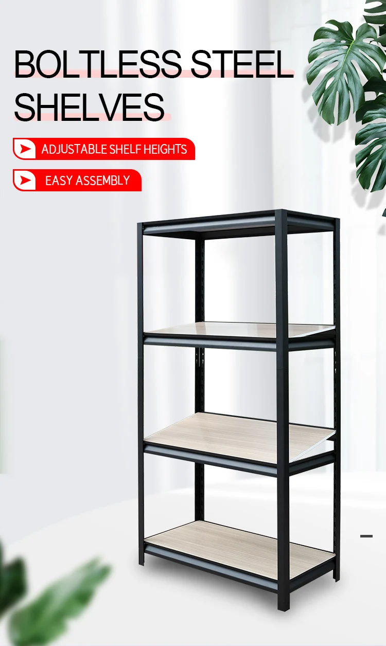 Concealed Rivet Storage Warehouse Adjustable Garage Stackable Shelving ...