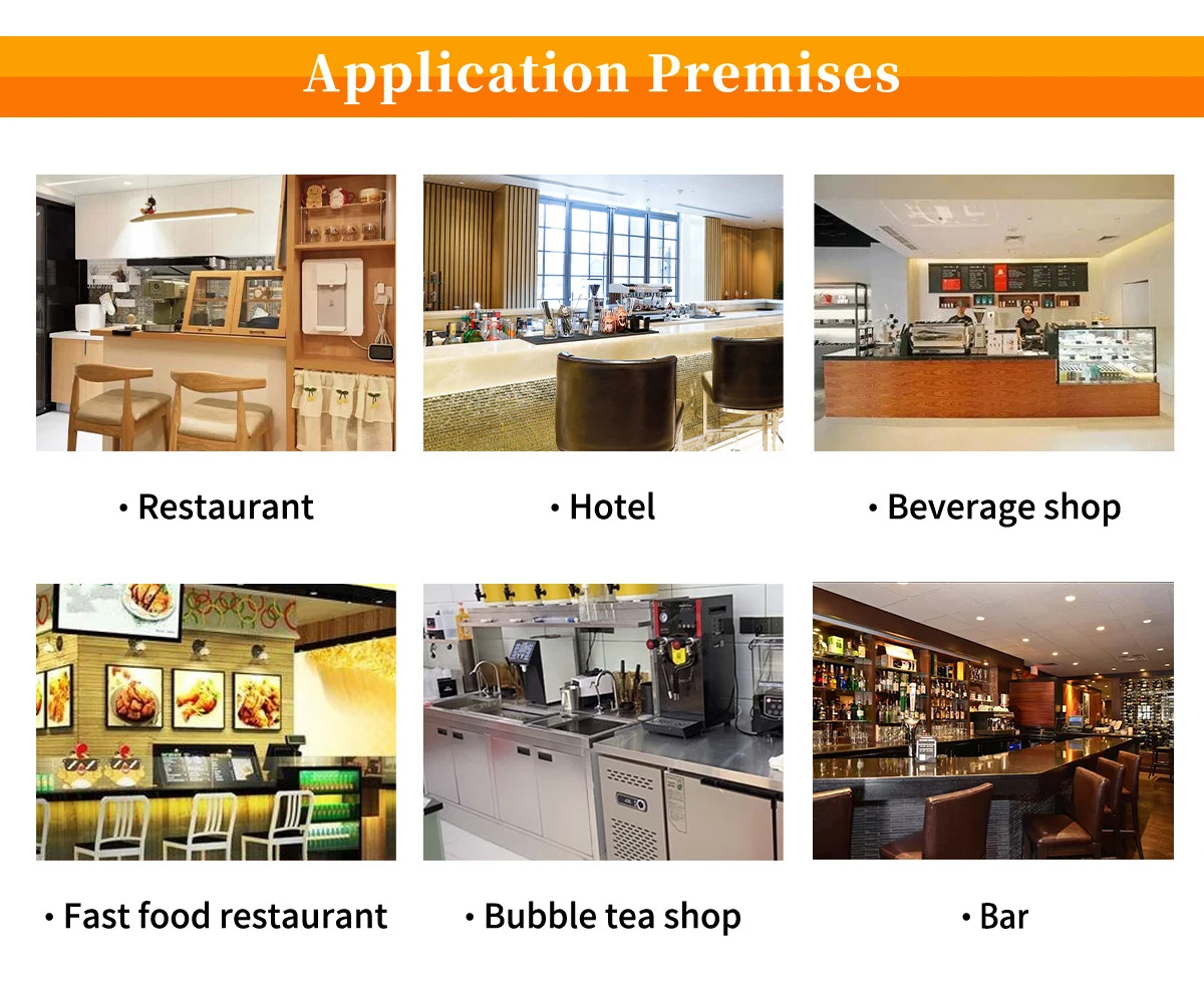 Boba Table Bubble Tea Work Station Refrigerator With Overhead Shelves ...