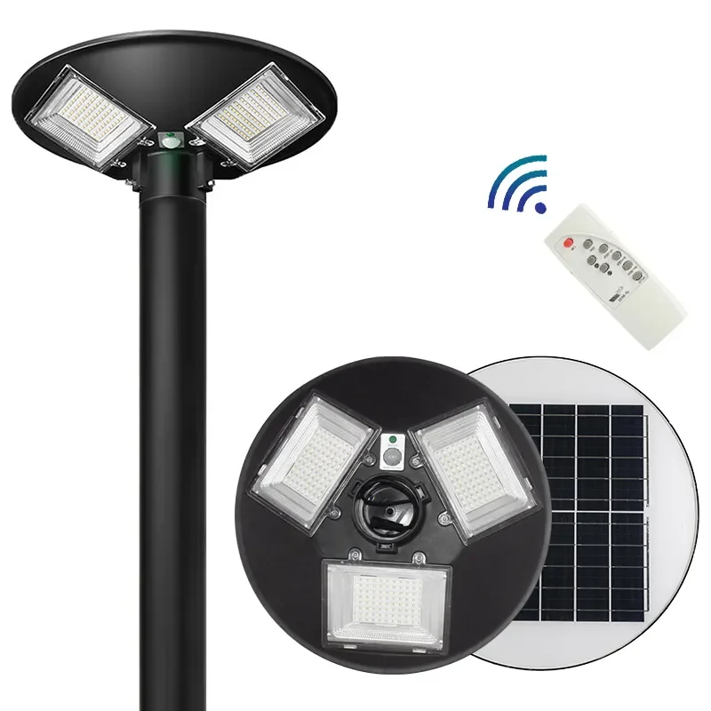 Outdoor Solar Powered Remote Control Solar Street Light High Lumens ...