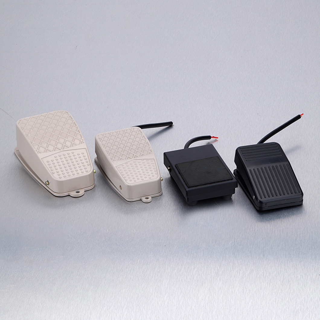 Ip65 Waterproof 16a 250vac Aluminium Foot Pedal Switch 2 Pedal Slow ...