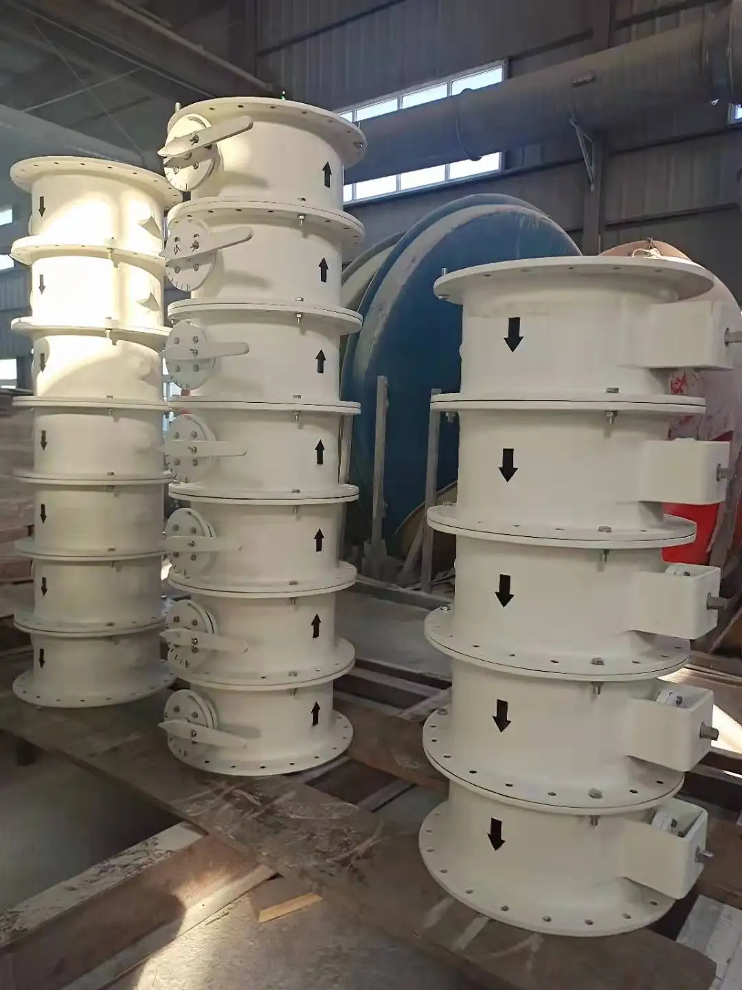 FRP Butterfly Damper - Manual Air Valve for HVAC Control