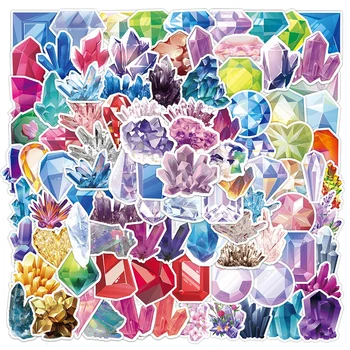 120 Pieces Mixed Cartoon Diamond Stickers Girl Kids Waterproof Vinyl ...