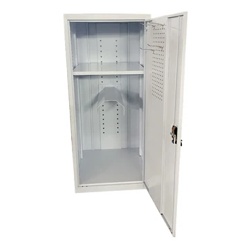 Large Lockable Metal Horse Equipment Storage Saddle Tack Cabinet White ...