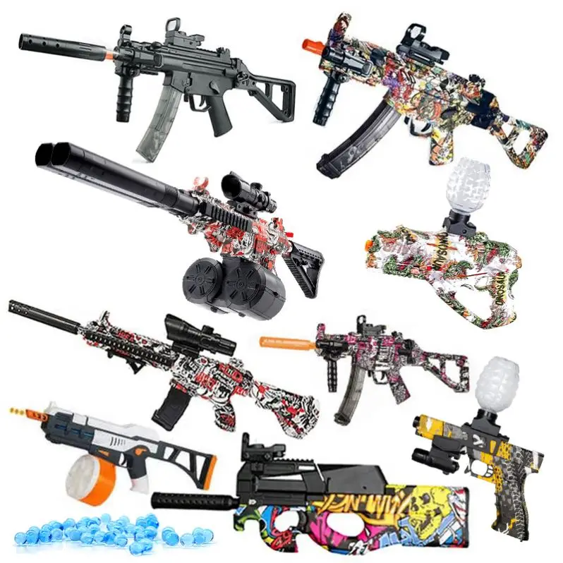Flavour Water Uzi Jel Gel Ball Blaster Toy Gun Pistol Ammo Orbi ...