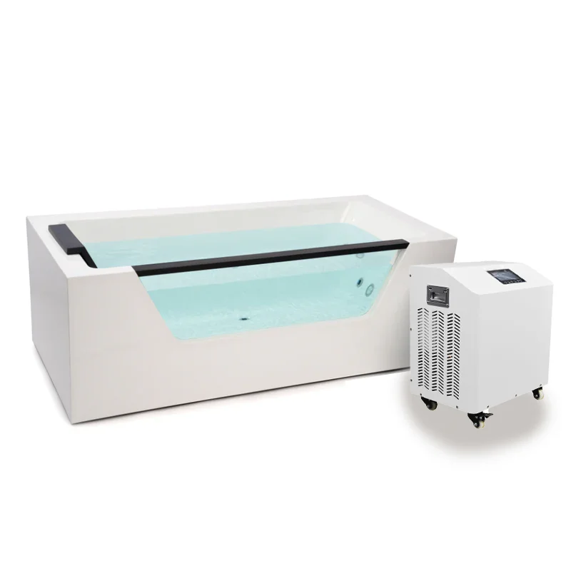 Customized Cold Plunge Athlete Ice Machine Bathtub Spa Massage Tub Bath ...