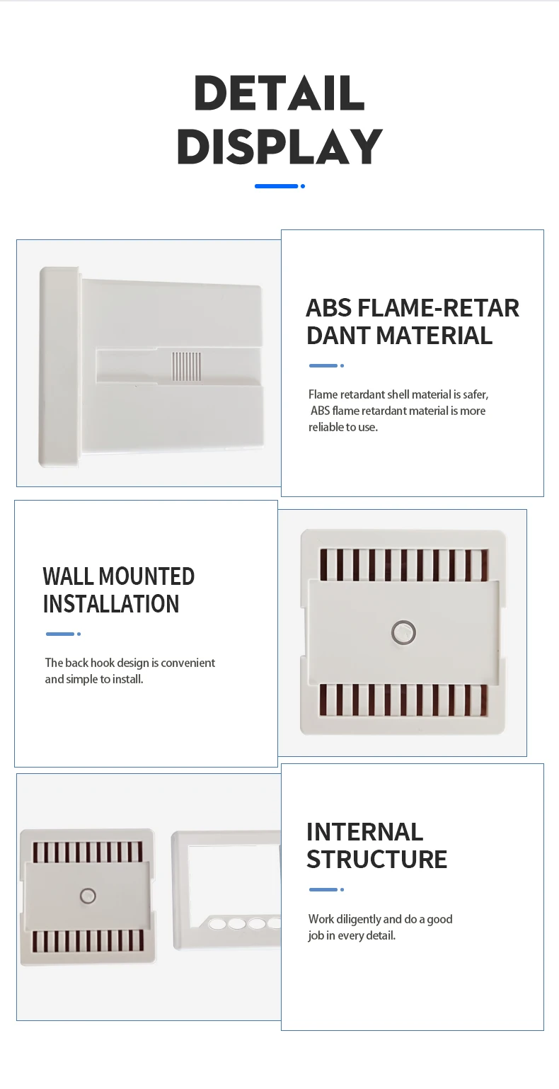 Plastic Enclosure Digital Panel Meter Enclosures Digital Display Meter Housing Abs Junction Box ...
