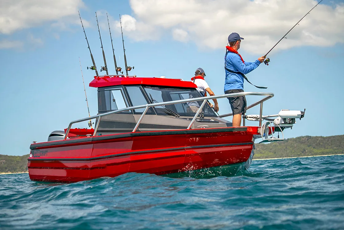 Kinocean All Welded Aluminum Deep-V High Speed Cabin Cruisers Fishing Boat