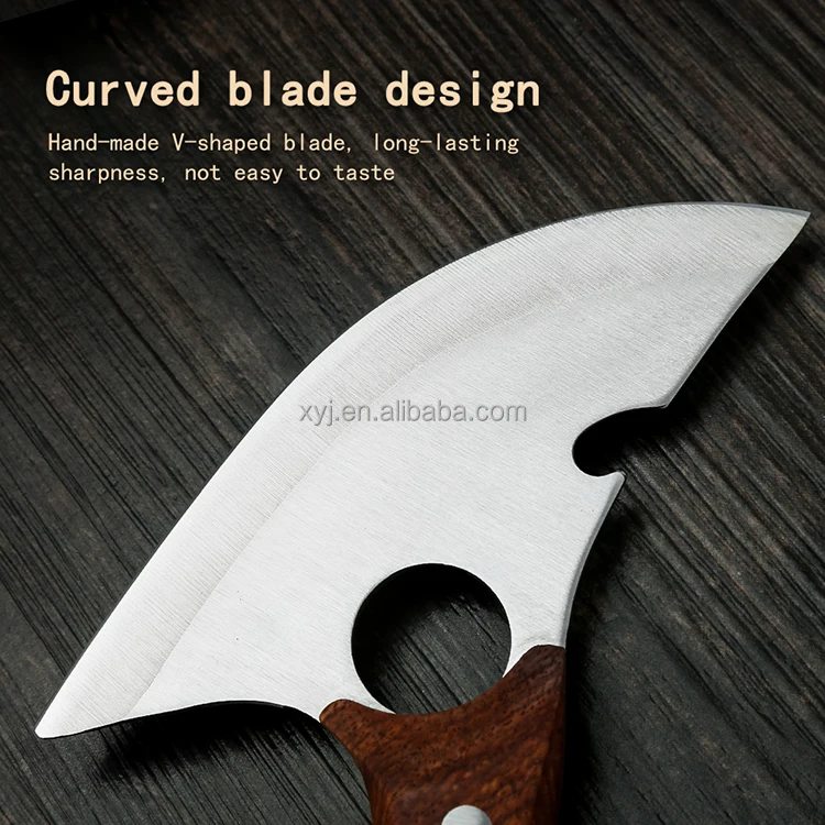 Xingye Full Tang Rosewood Handle Mutton Meat Slicing 4cr13 Stainless ...