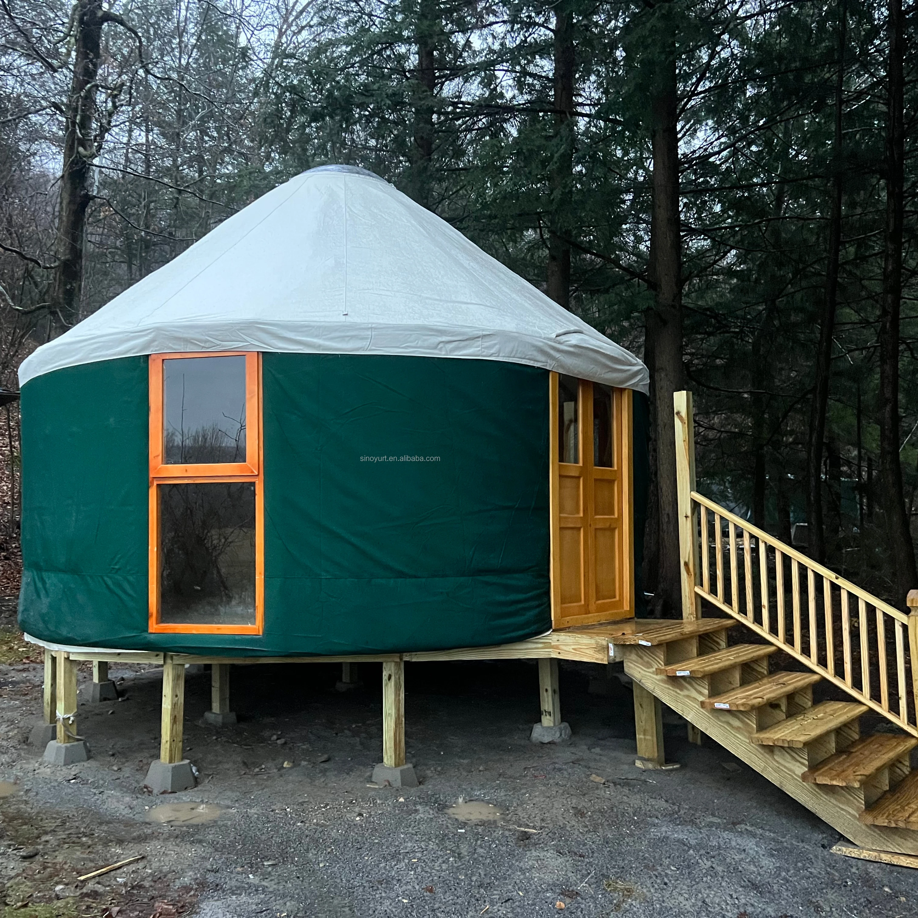 Yurt House Outdoor Camping Star Tentair Dome Yourte Glamping Tents With ...