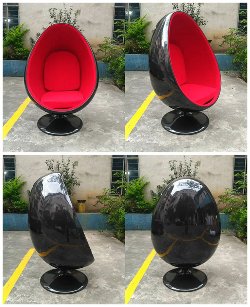 Modern Furniture - FRP Standing Swivel Chairs for Living Room