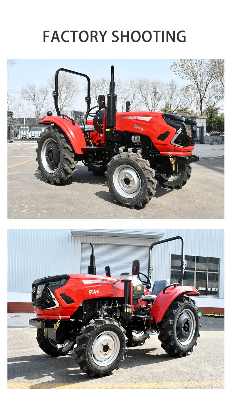 4x4 Massey Ferguson Agriculture Farm Tractor 4 Wheel Drive Tractors ...