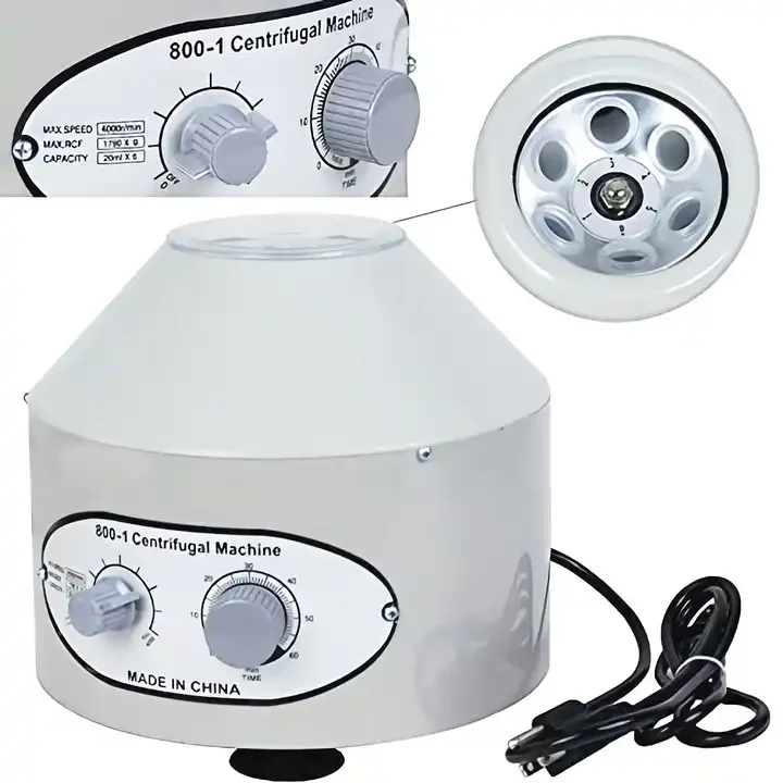 Lab 800 80-1 80-2 Centrifuge Machine with 12 Tubes - Efficient & Versatile