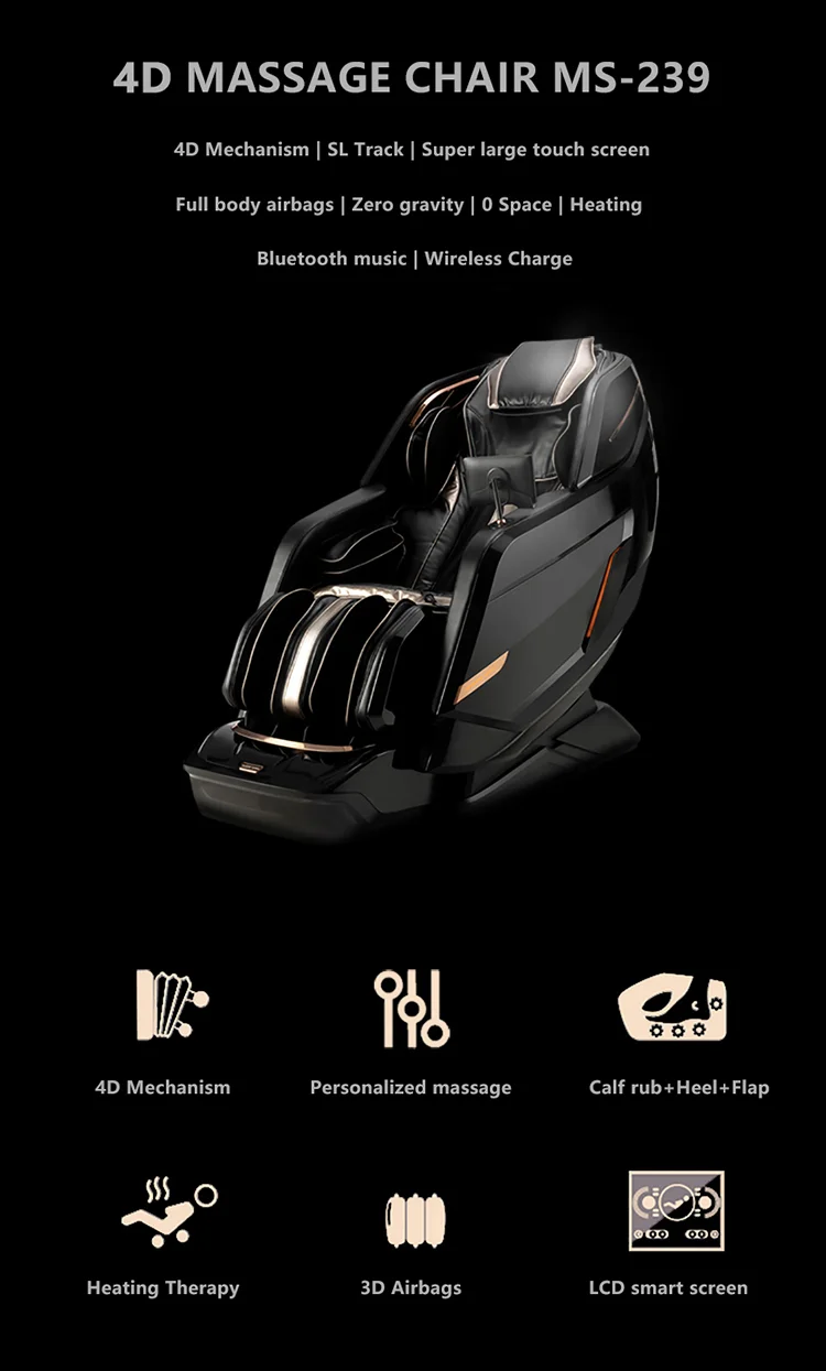 Modern Luxury Foot Full Body 3d Hand Electric Ai Smart Recliner Sl ...