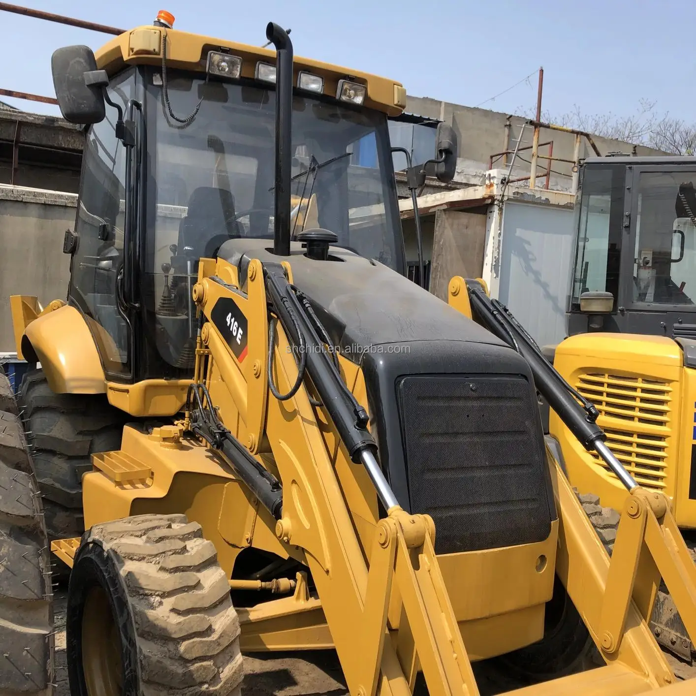 Used Backhoe Loader Cat 416e 420f 420f2 430f 430f2 High Performance Original Model Wheel Loader ...