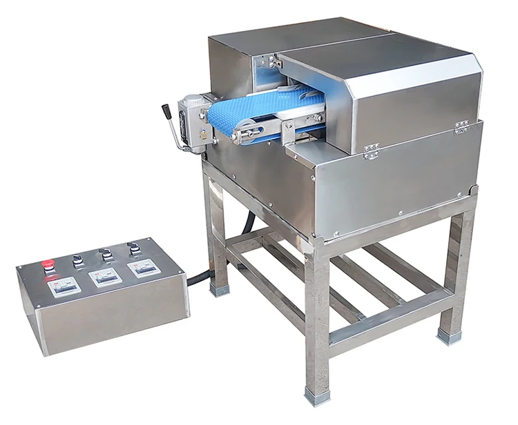 Commercial Automatic Chicken Breast & Beef Meat Slicer Cubing Cutting ...