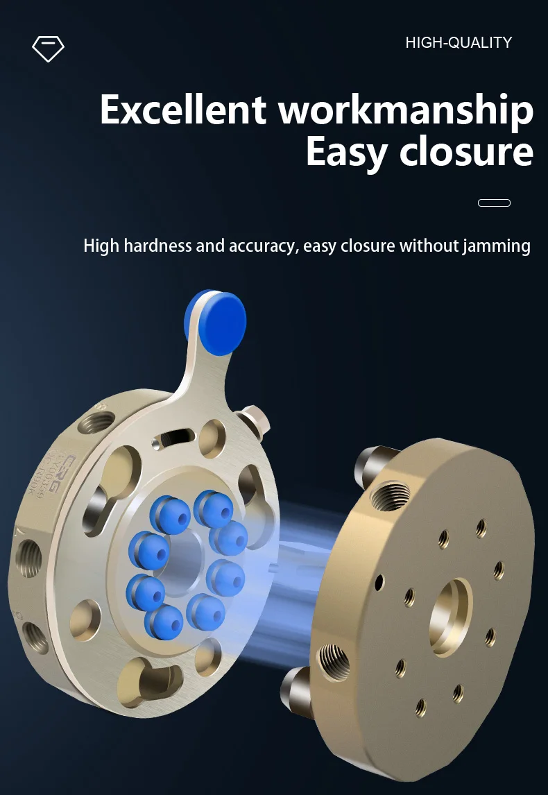 Manual Gripper Quick Changer Device for Robot Arm Tooling