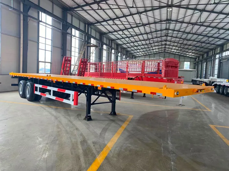 Container Flatbed Truck Semi Trailers - 20ft, 40ft, 48ft