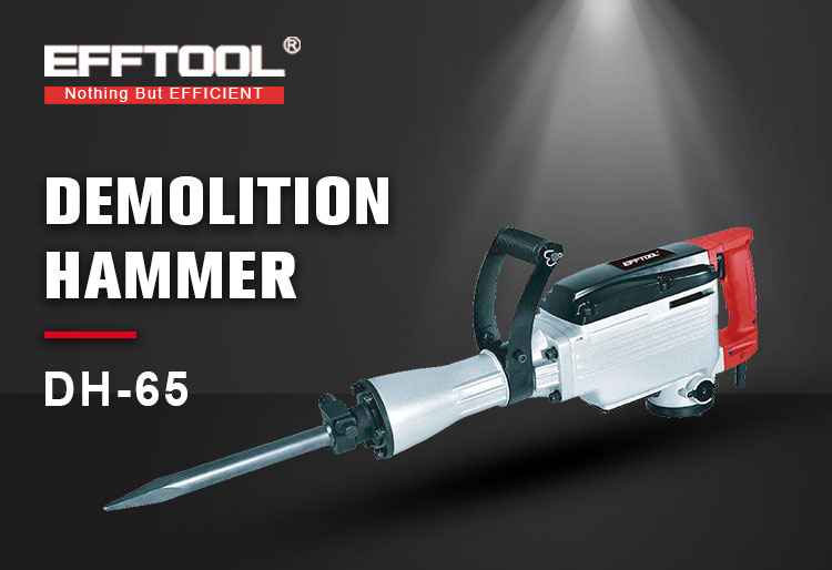 DH-65 Powerful Demolition Hammer to Break Through the Concrete Wall ...