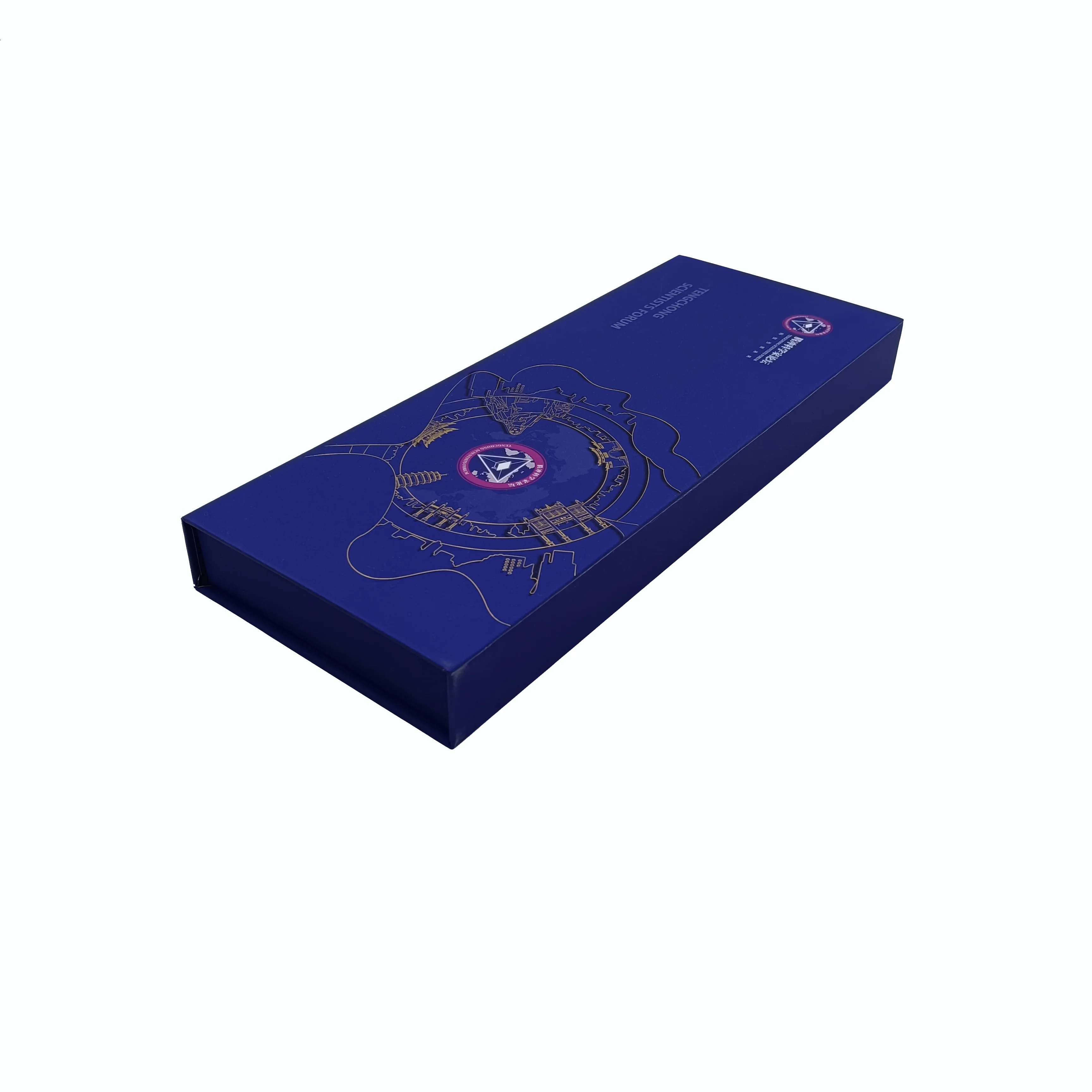 Ecp-friendly Luxury Book Shaped Rigid Paper Box Magnetic Gift Boxes ...