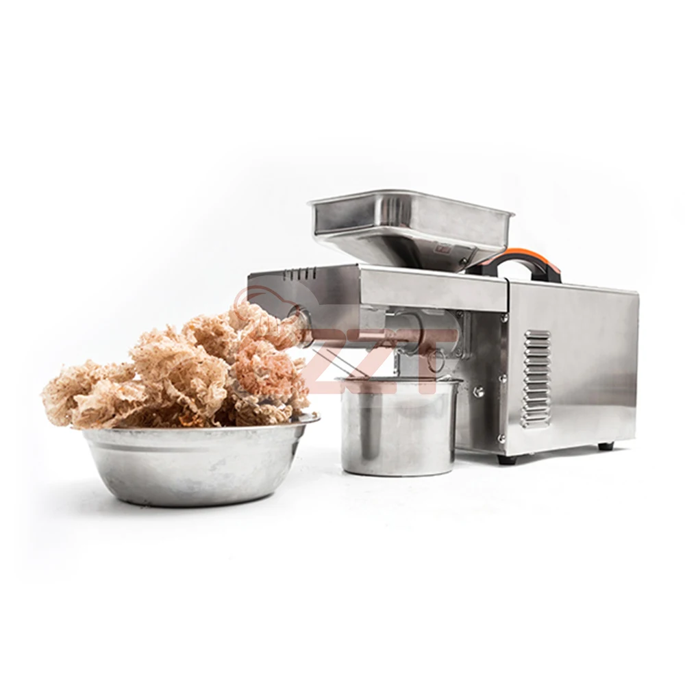 820W 電動全自動オイルプレス機 冷温ナッツオイル搾油機 ステンレス