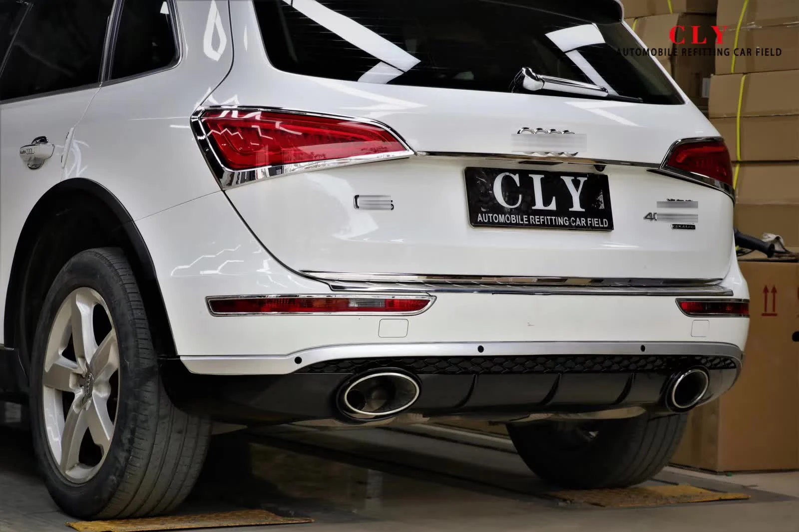 Genuine Auto Parts - Audi Q5 Facelift SQ5 2018+ Rear Diffuser