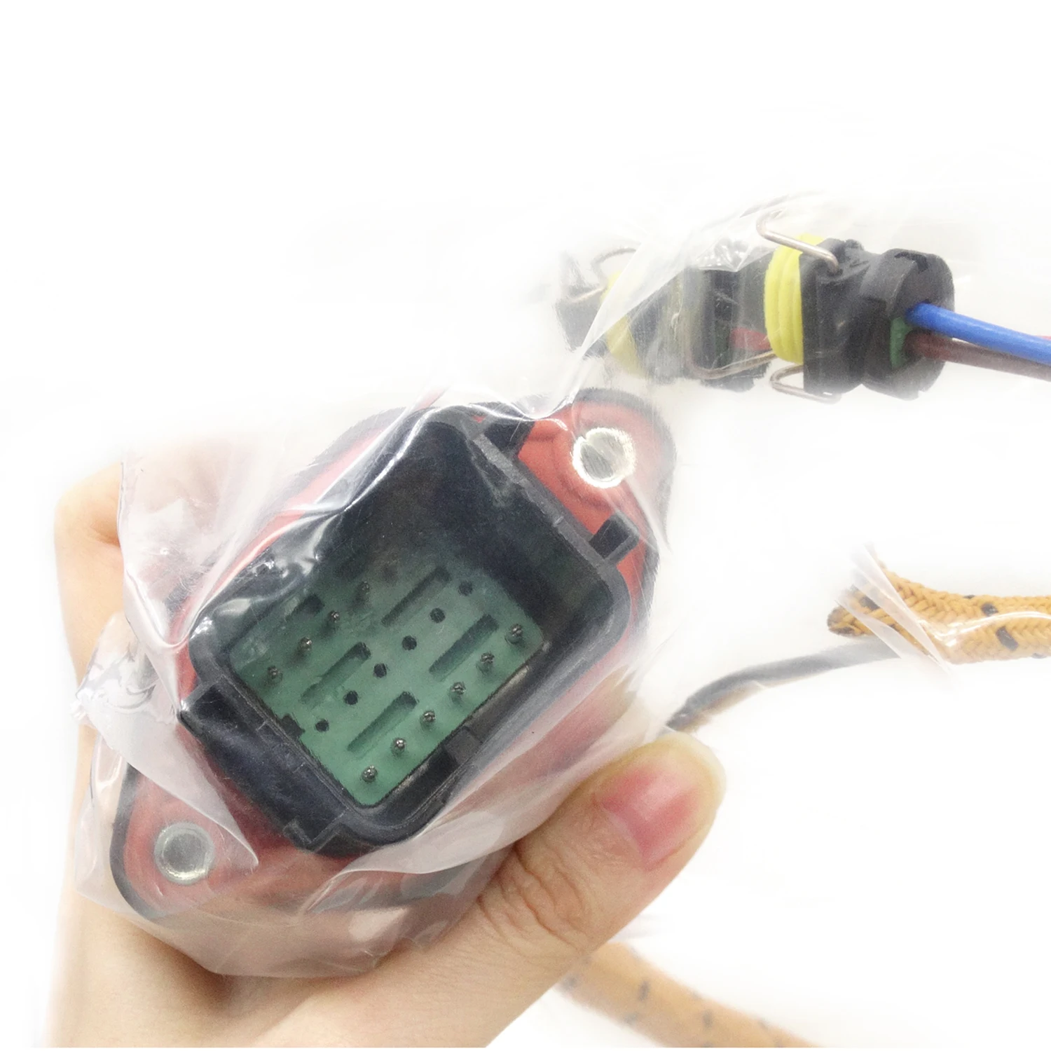 Fuel Injector Excavator Engine Cab Floor Monitor Wiring Harness for ...