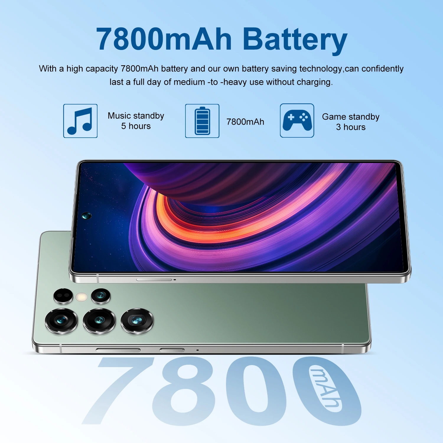 2025 S25 Ultra Android Phone Full Screen LED Display HD Screen 5G ...