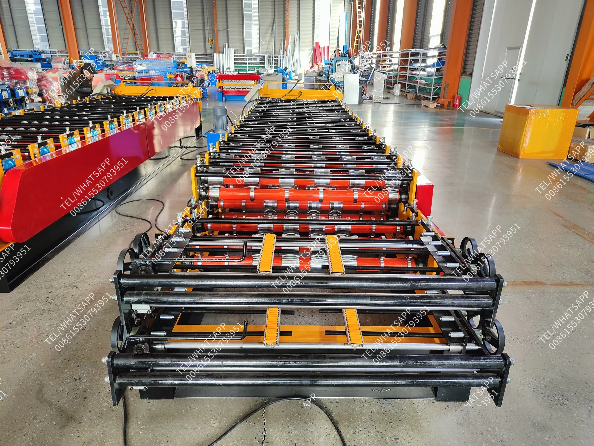 Sheet Metal Roofing Shingles Double Layer Roll Forming Machine Ibr Pbr ...