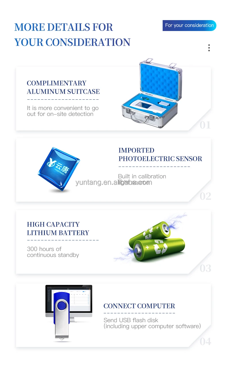 Handheld Bacteria Detector - YUNTANG ATP Fluorescence Meter
