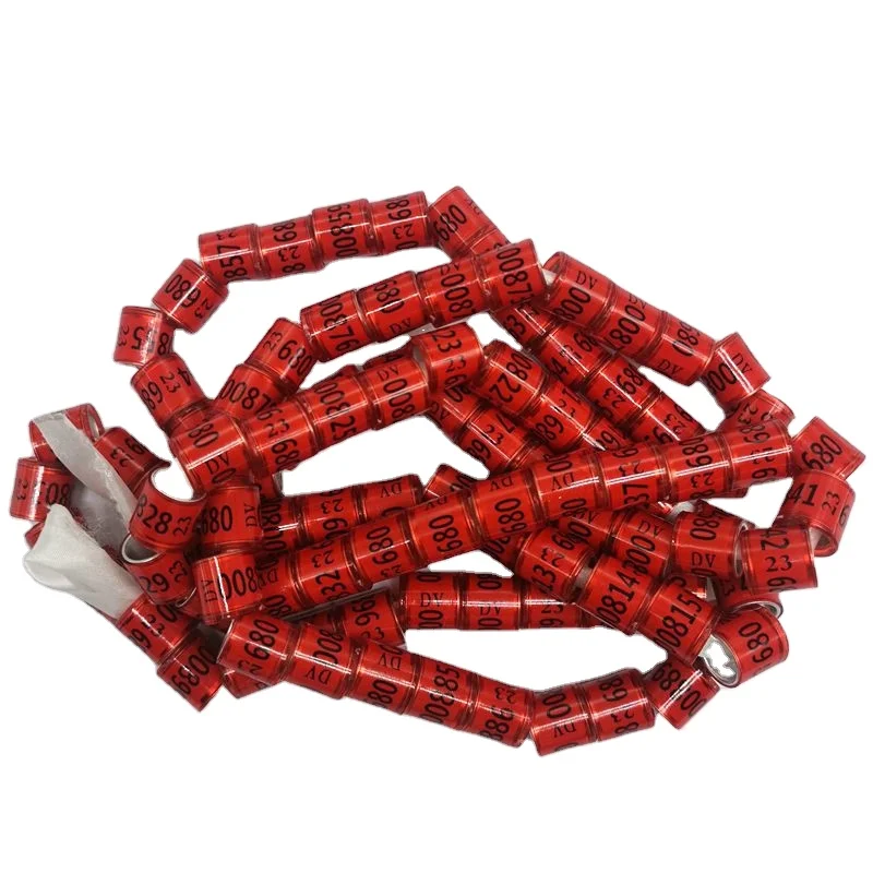 Custom Carrier Homing Racing Pigeon Foot Bands Chip Pigeon Rings With ...