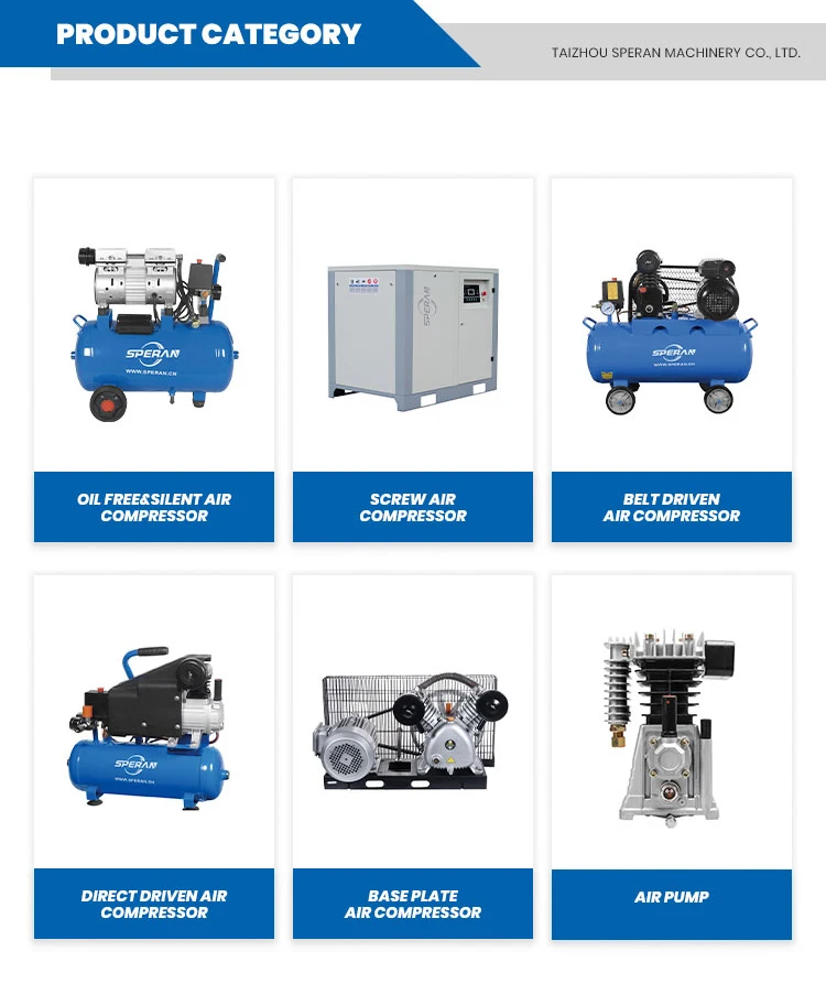 SPERAN 1.5kw Portable Piston Belt Driven Air Compressor