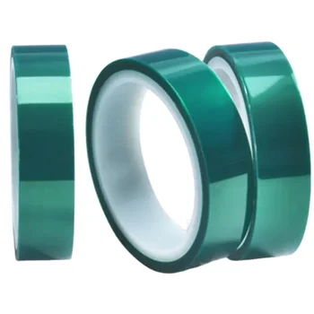 High Temperature Powder Coating Green Silicone Polyester Film Green Pet ...