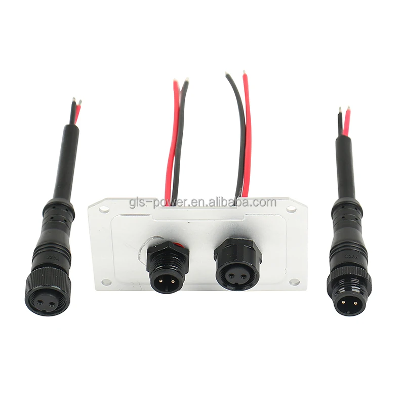 Manufacturer Outdoor Cable Ip 67 M12 8 Pin Panel Mount Waterproof ...