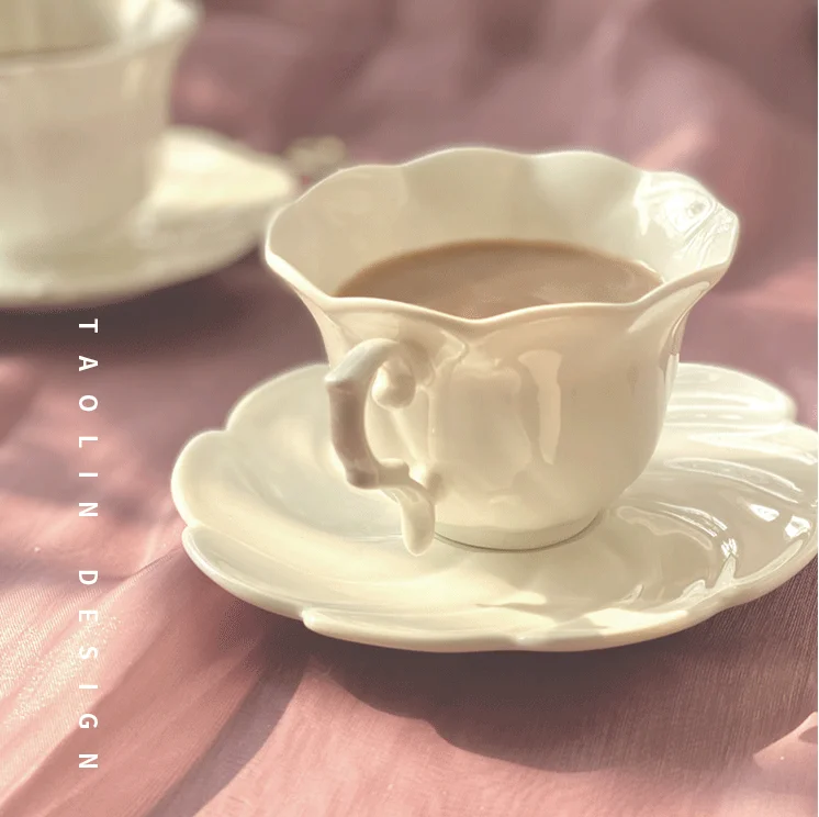 Custom Sublimation Print European Vintage English Afternoon Tea Ceramic ...