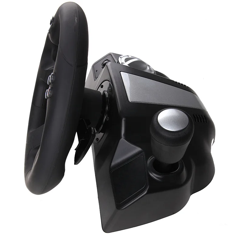 GAMEMON Racing Wheel - True Feeling for PS3, PS2, PC