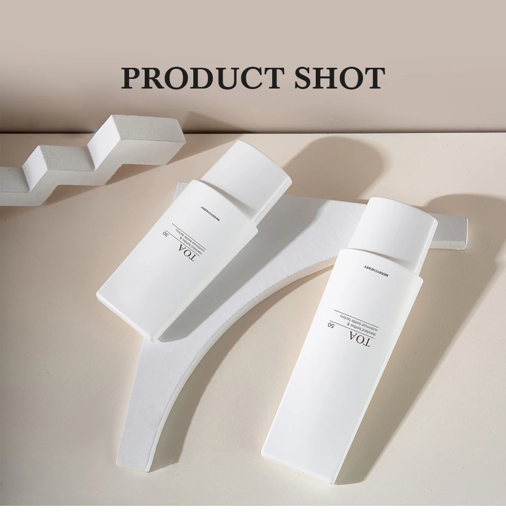 Toa Cosmetic Liquid Foundation Isolation Cream Sample Empty Bottle Soft ...