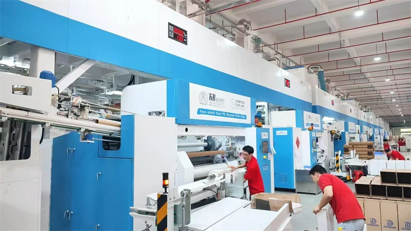 Transparent PE Pallet Wrap Manual Stretch Film with Extended Core ...