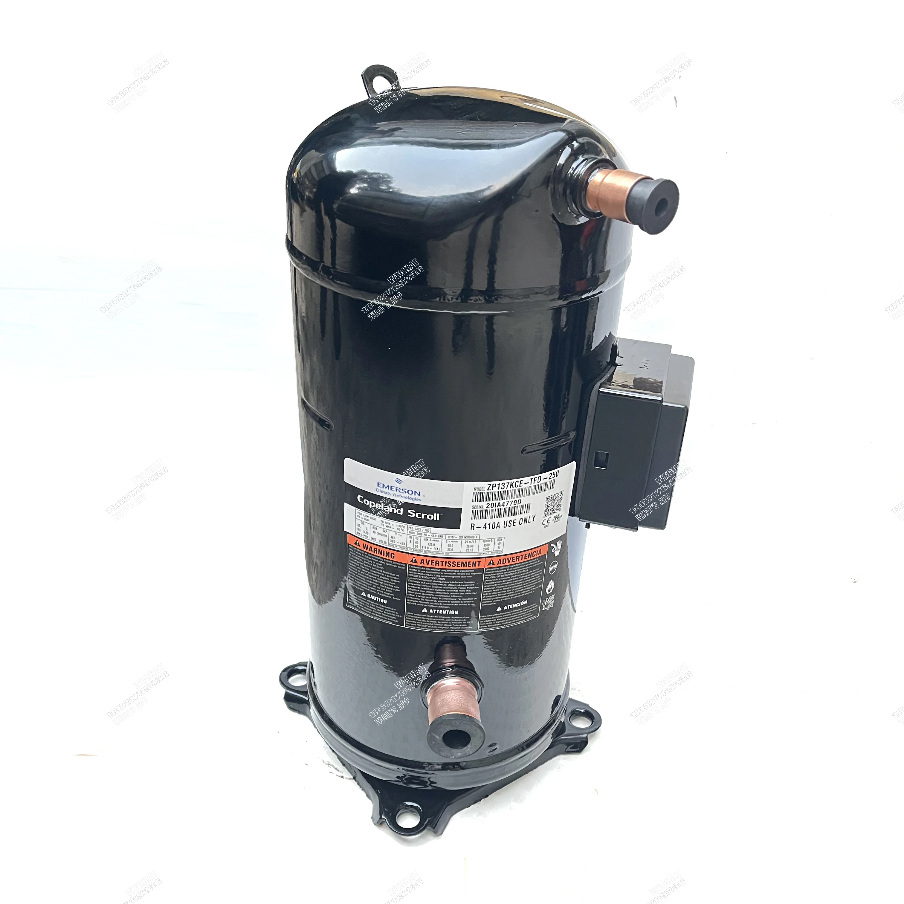 12 HP COPELAND- R410A R407C Compressor ZP137 ZP137KCE-TFD-250 ZP137KCE ...