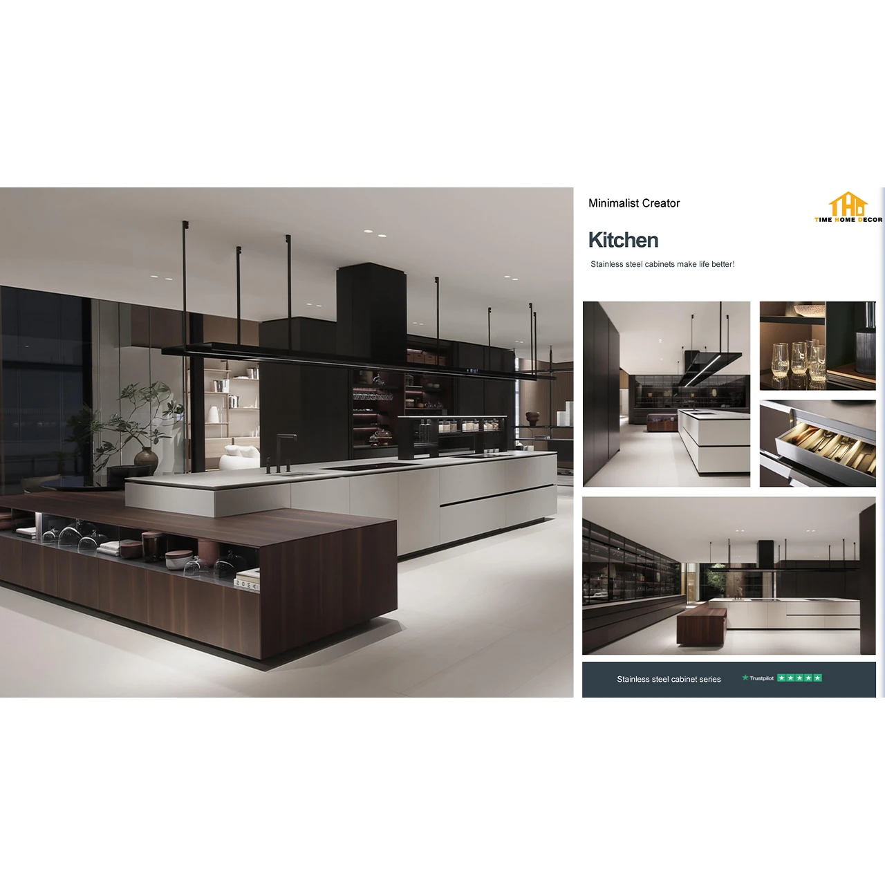 Foshan Ready Made Modern Modular Designs Melamine Lacquer Kitchen ...