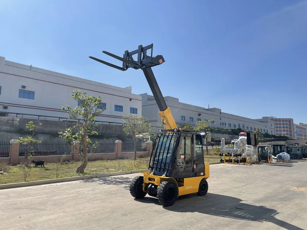 Telehandler Mini Telescopic Forklift Mini Telehandler 3t 3ton 4m ...