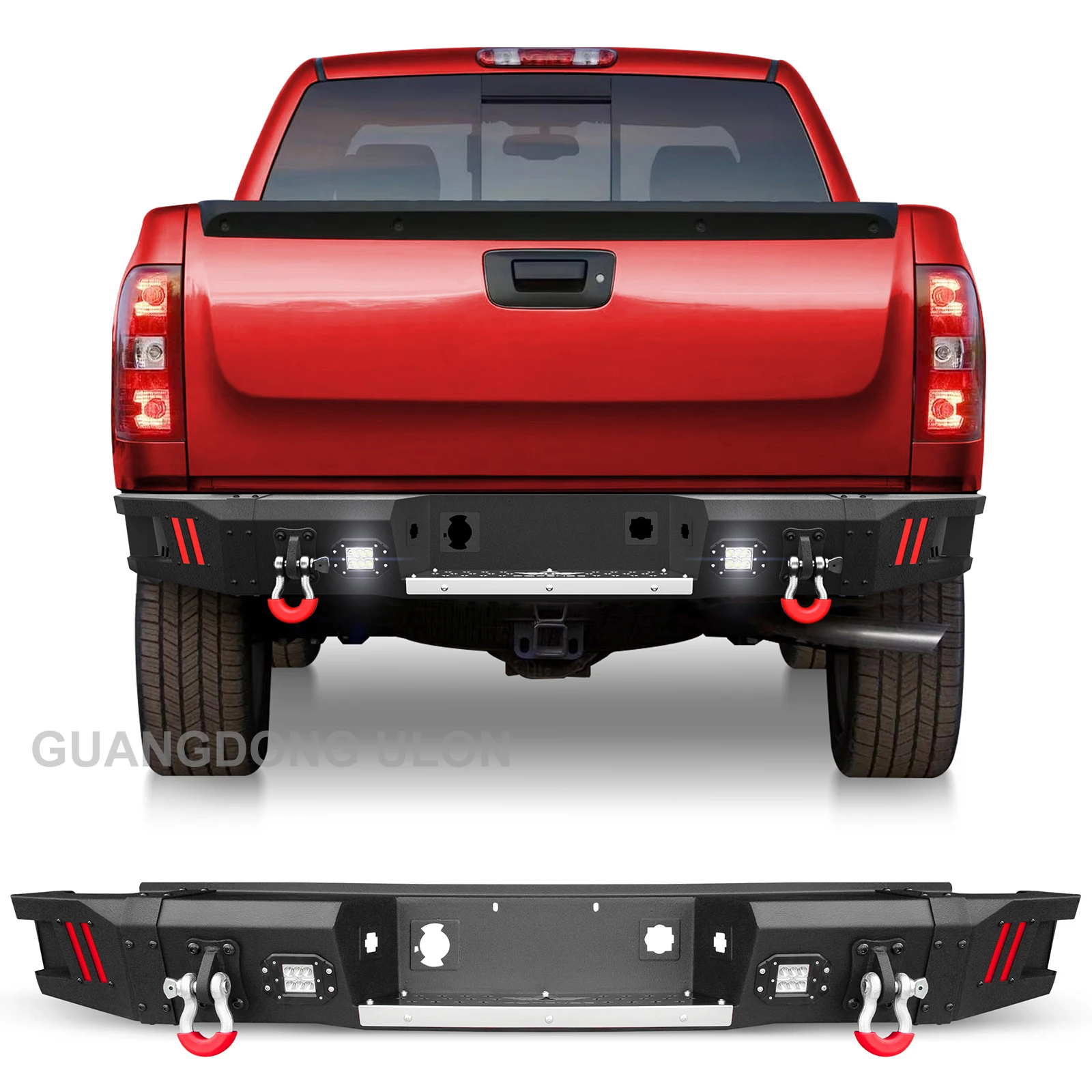 Hight Quality Rear Step Bumper for 2007-2013 Chevy Silverado 1500/GMC ...
