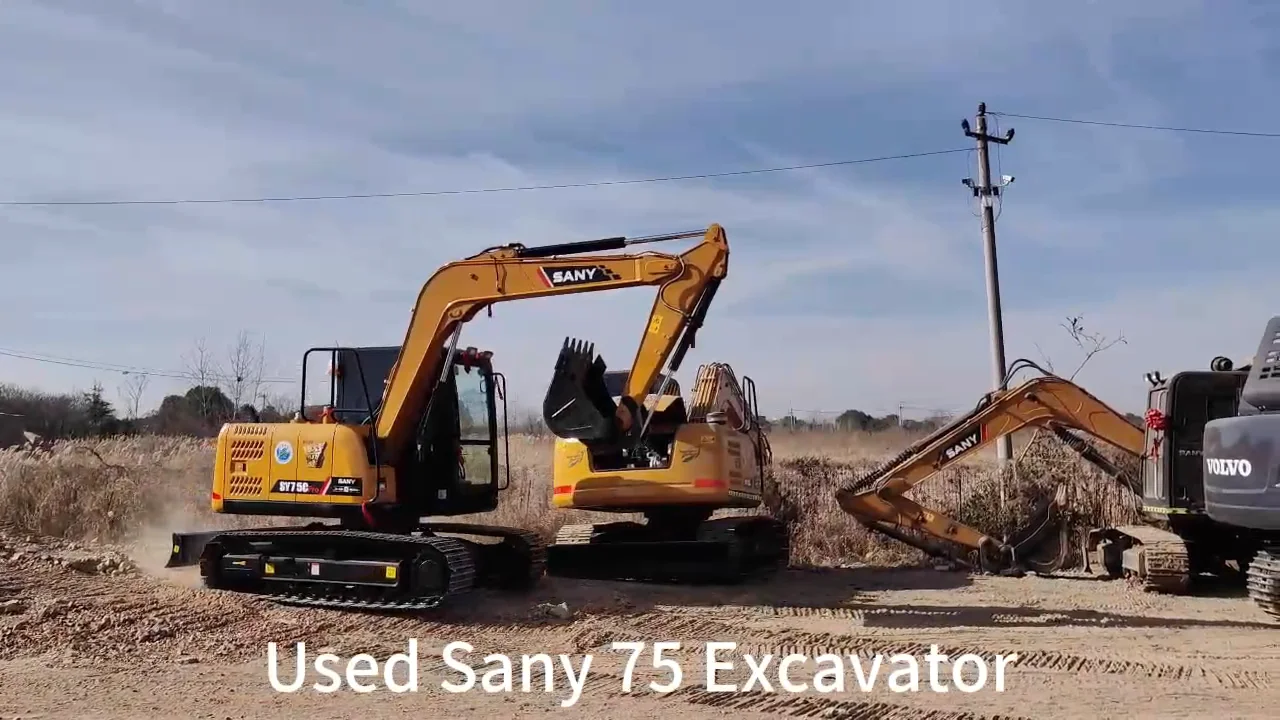 Used Sany Excavator Sy80u 80 Sy80 Sy75-10 For Sale Brandnew Brand New ...