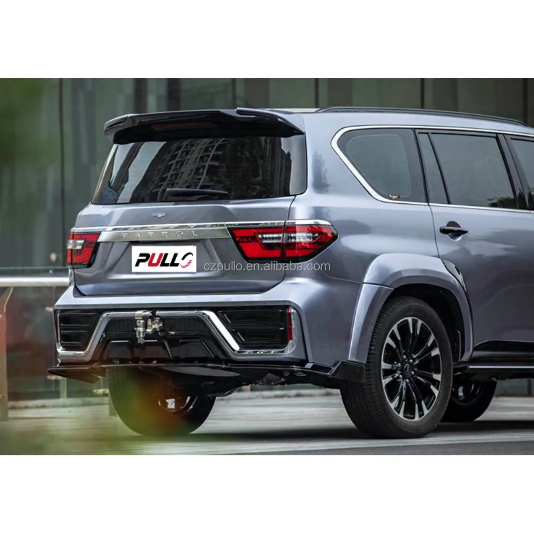 Body Kit for Nissan Patrol Y61/Y62 2010-2020 Upgrade to Black HAWK ...